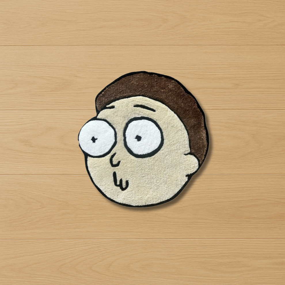 Morty Face Rug – Go Rug Yourself